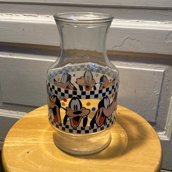 Kitchen | Vintage Anchor Hocking Walt Disney Co Goofy Checkerboard ...